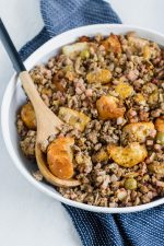 Cuban-Style Thanksgiving Stuffing - A Sassy Spoon