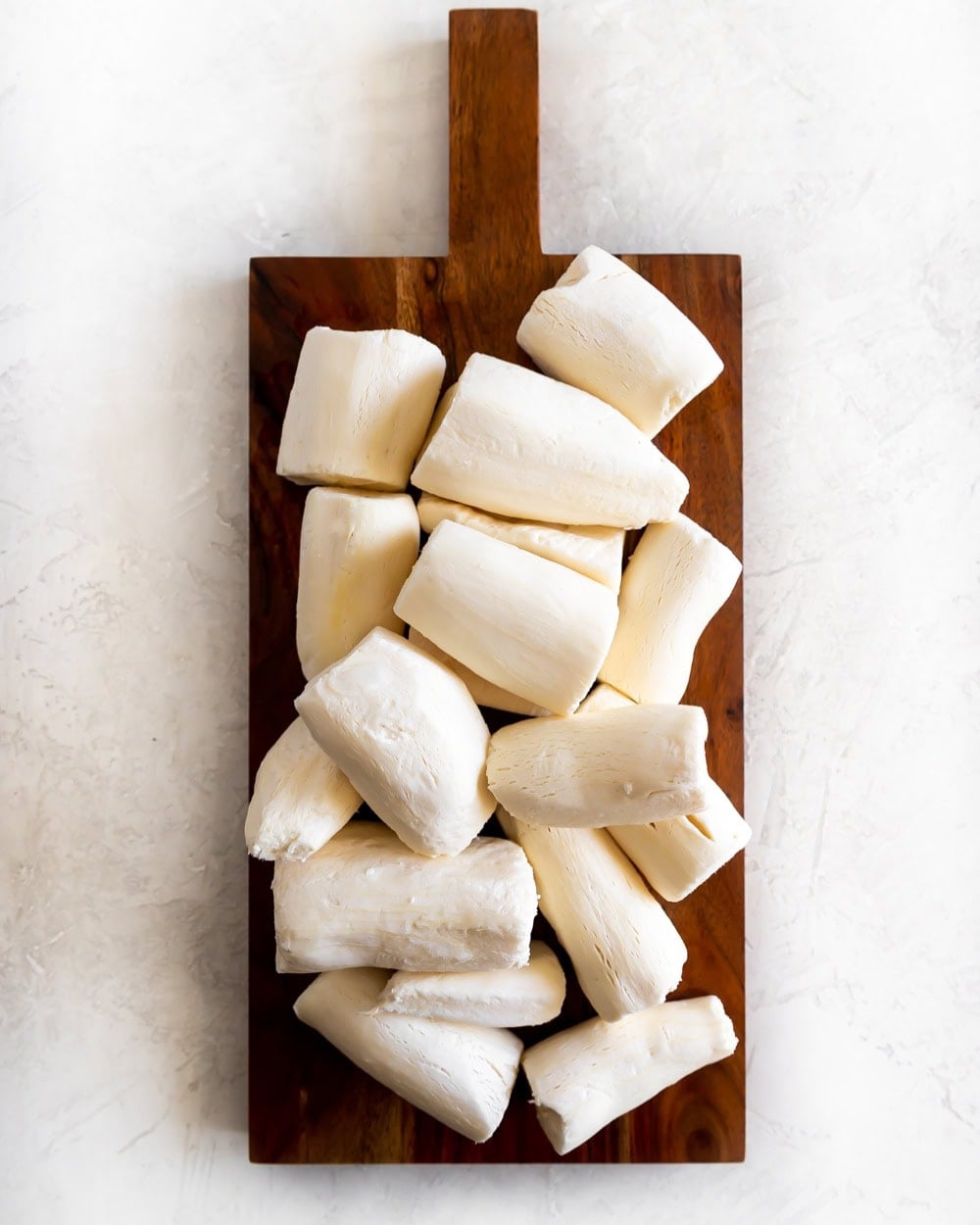 Cuban Yuca with Garlic Mojo - A Sassy Spoon