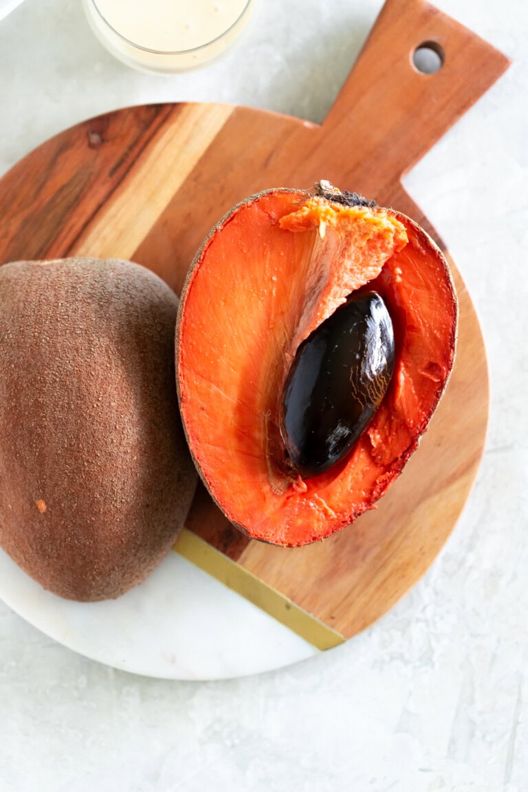 Batido de Mamey (Cuban Mamey Milkshake) - A Sassy Spoon