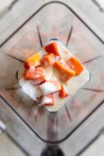 Cuban Papaya Shake (Batido de Fruta Bomba) - A Sassy Spoon