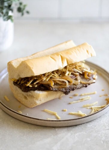 Pan Con Bistec (Miami-Style Cuban Steak Sandwich) - A Sassy Spoon