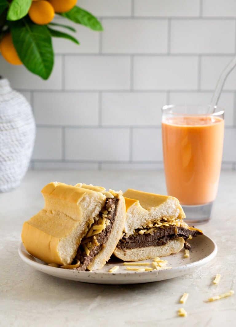 Pan Con Bistec (Miami-Style Cuban Steak Sandwich) - A Sassy Spoon