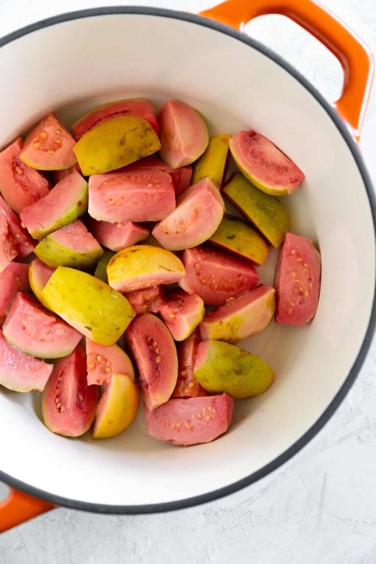 3-Ingredient Homemade Guava Jam - A Sassy Spoon