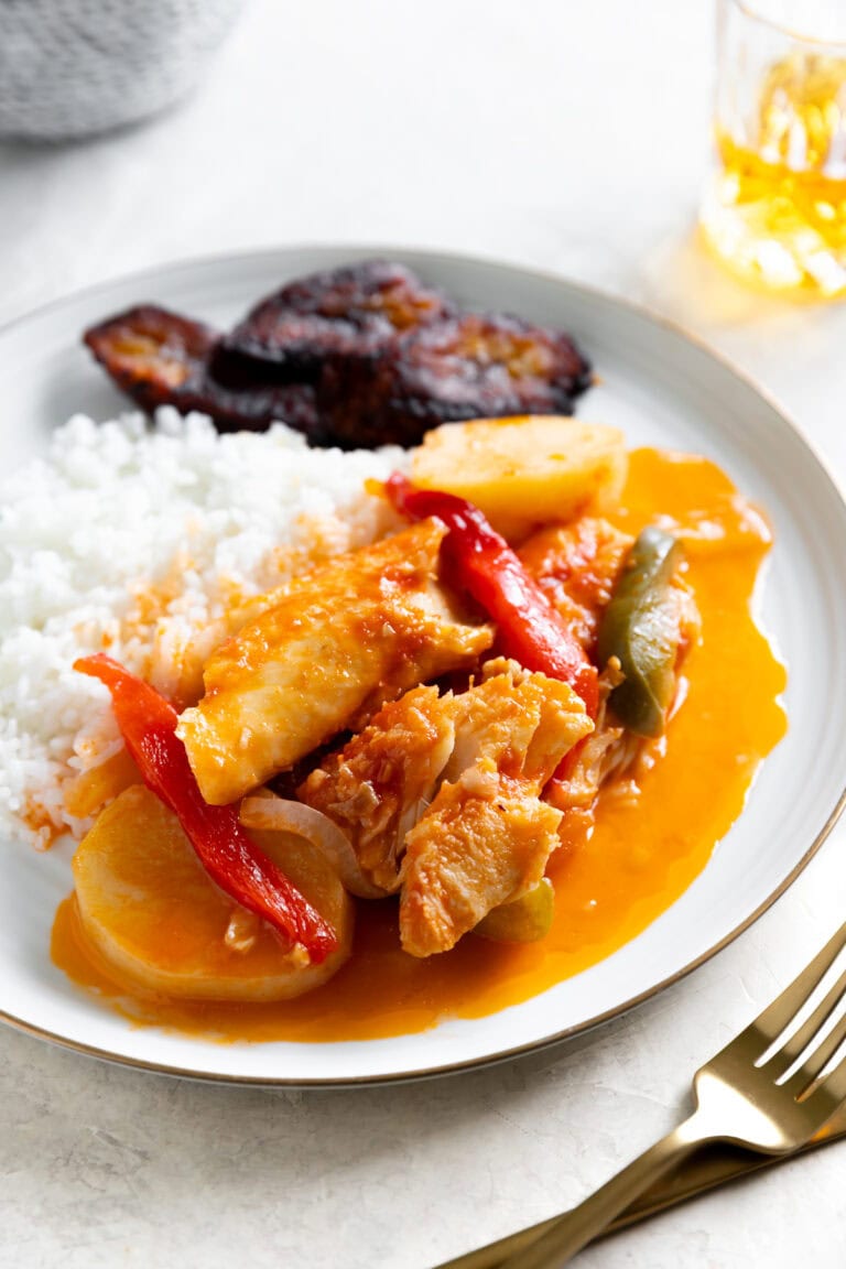 Bacalao a la Vizcaina (Spanish-Style Codfish Stew) - A Sassy Spoon