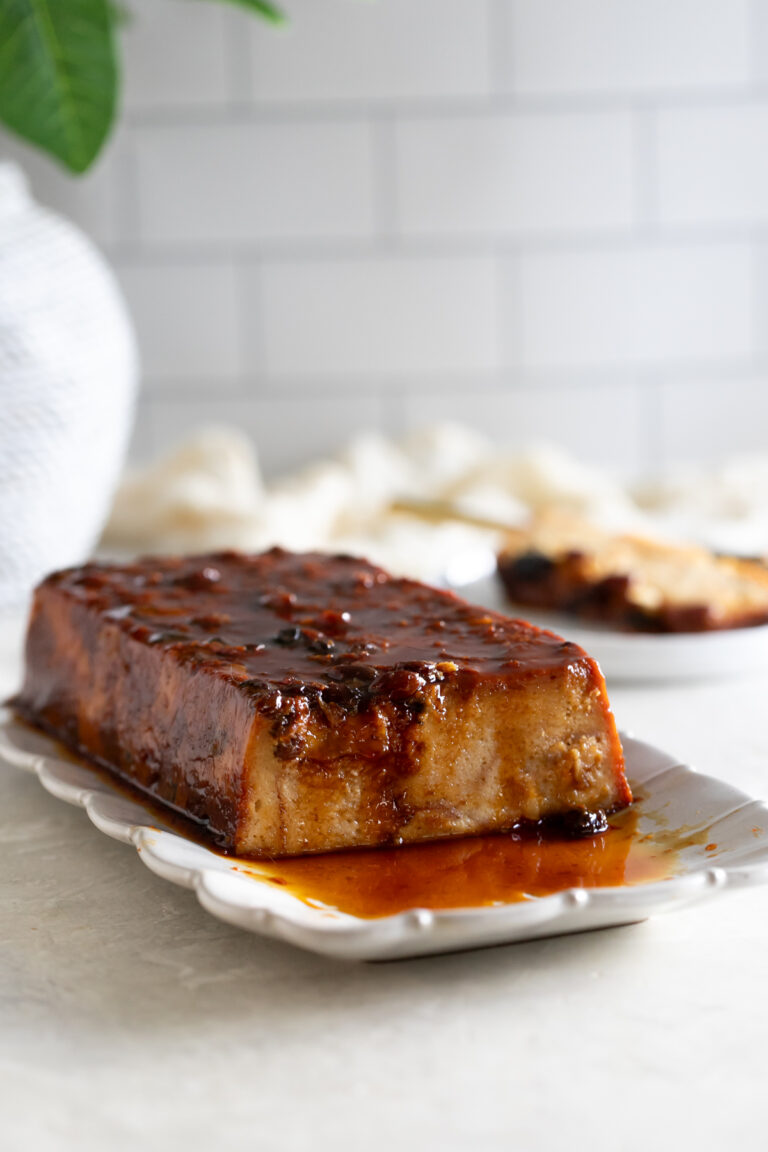 Pudin de Pan (Classic Cuban Bread Pudding) - A Sassy Spoon®