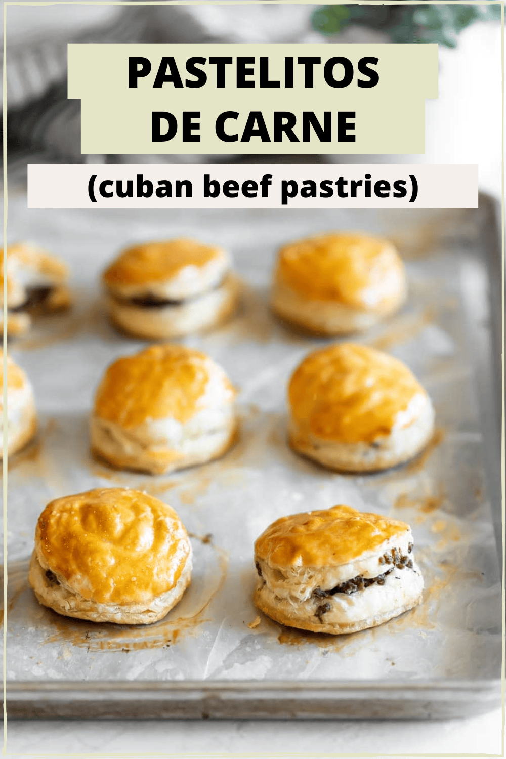 Pastelitos De Carne (Cuban Beef Pastries) - A Sassy Spoon®