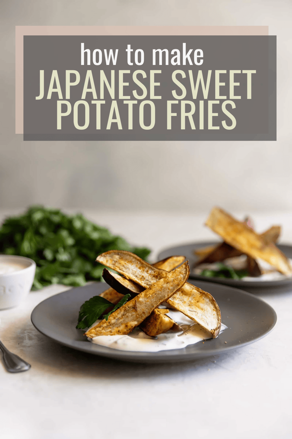 Roasted Japanese Sweet Potato Fries - A Sassy Spoon