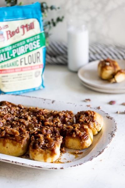 Easy Rum Toffee Pecan Sticky Buns Recipe - A Sassy Spoon