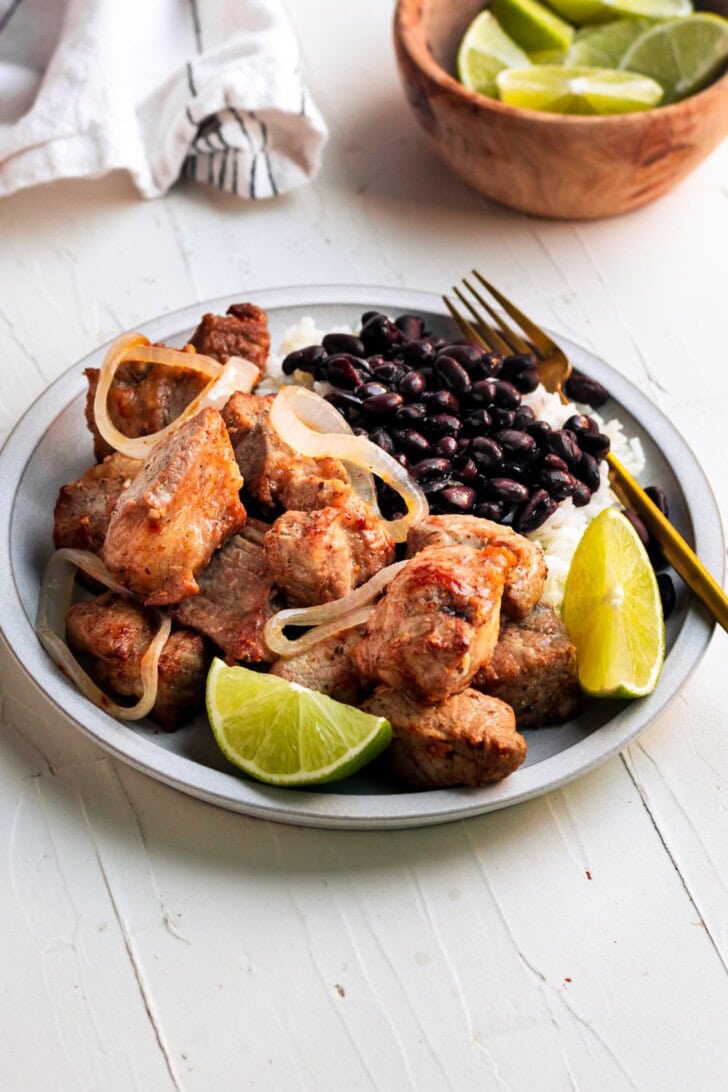 Masitas de Puerco (Cuban Fried Pork Chunks) - A Sassy Spoon