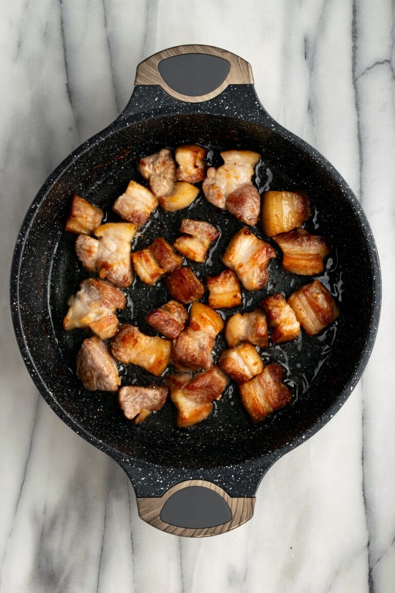 Crispy Chicharrones (Cuban-Style Fried Pork Belly) - A Sassy Spoon®