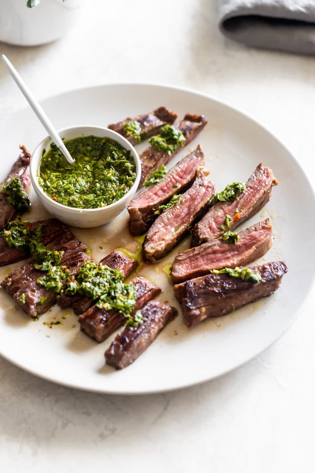 Cuban-Style Churrasco with Chimichurri Sauce - A Sassy Spoon