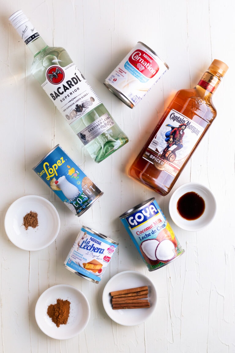 Authentic Coquito (Puerto Rican Coconut Rum Cocktail) - A Sassy Spoon