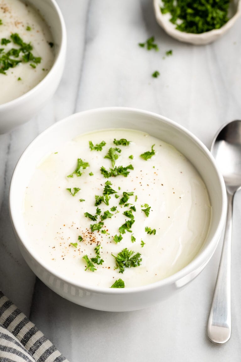 Crema de Malanga (Creamy Malanga Soup) - A Sassy Spoon®