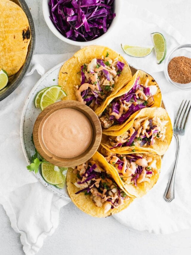 Fish Tacos Story (15-Minute Recipe!) - A Sassy Spoon