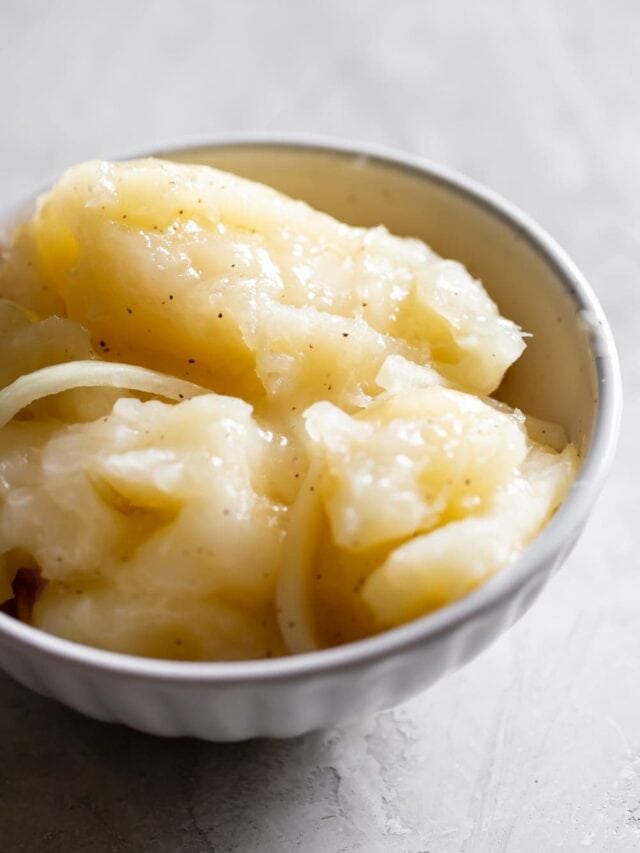 Cuban Yuca with Mojo Story - A Sassy Spoon