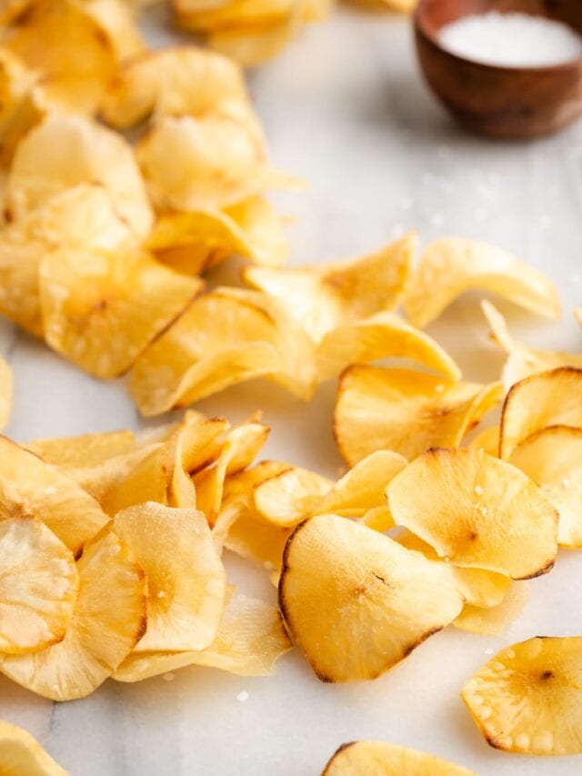 Yuca Chips Recipe (Cassava Chips) - A Sassy Spoon