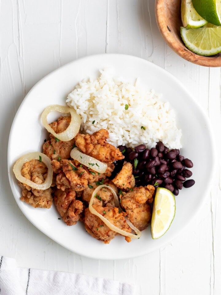 Chicharrones de Pollo (Cuban Fried Chicken Bites) - A Sassy Spoon