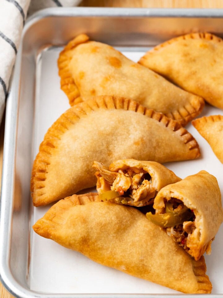 Authentic Cuban Chicken Empanadas - A Sassy Spoon®