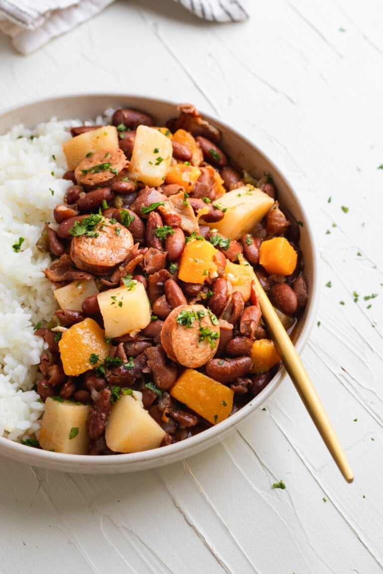 Frijoles Colorados (Authentic Cuban Red Beans) - A Sassy Spoon