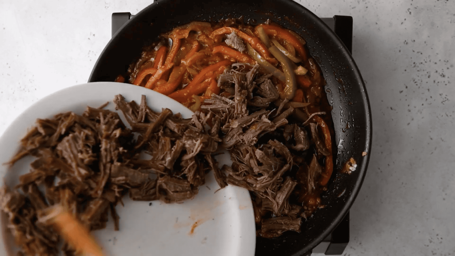 Authentic Cuban Ropa Vieja (Shredded Beef Recipe) - A Sassy Spoon
