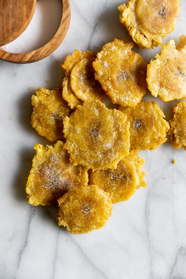 Authentic Cuban Tostones (Twice-Fried Plantains) - A Sassy Spoon®