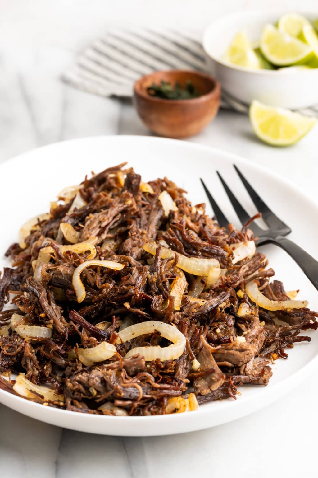 Vaca Frita Recipe (Cuban Crispy Shredded Beef) - A Sassy Spoon