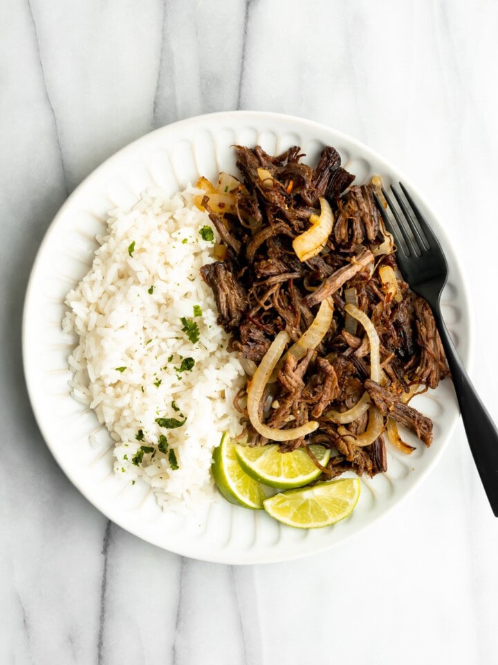 Vaca Frita Recipe (Cuban Crispy Shredded Beef) - A Sassy Spoon®