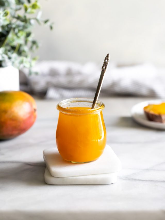 Easy 3-Ingredient Mango Jam Recipe - A Sassy Spoon