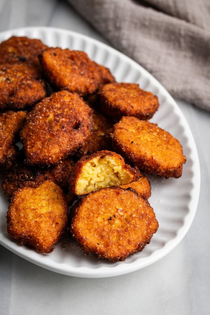 Frituras de Maiz (Cuban Sweet Corn Fritters) - A Sassy Spoon