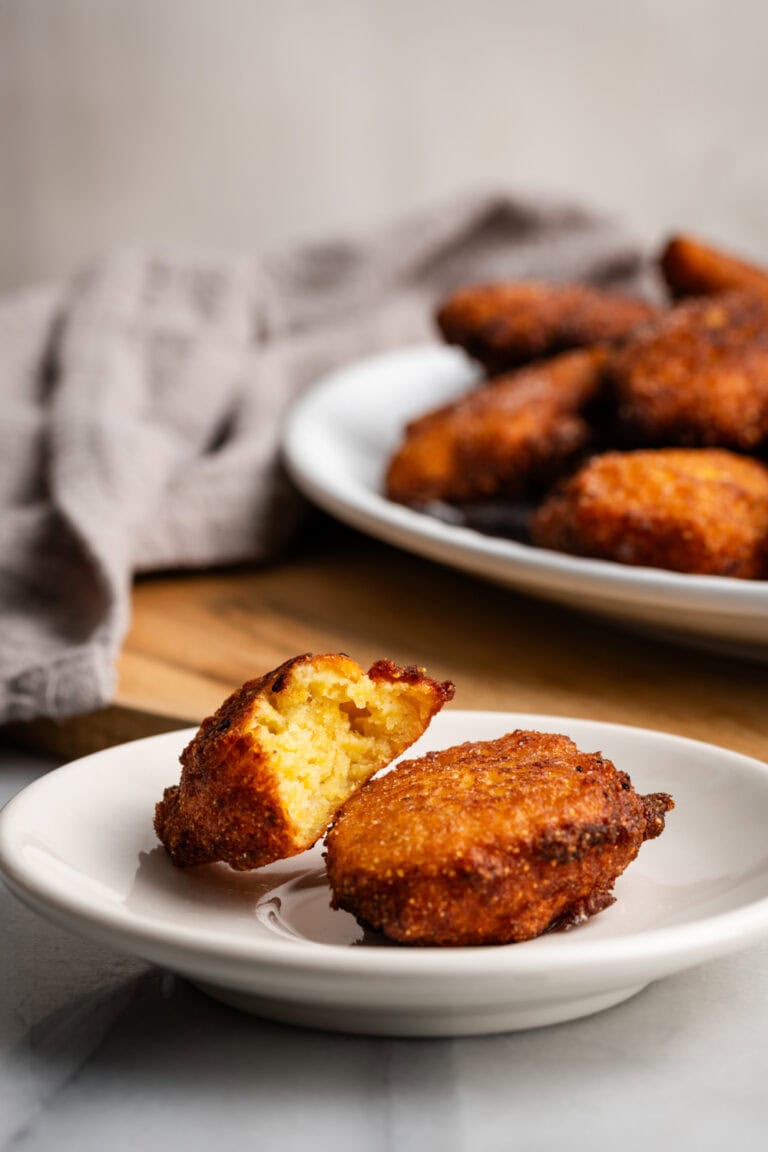 Frituras de Maiz (Cuban Sweet Corn Fritters) - A Sassy Spoon
