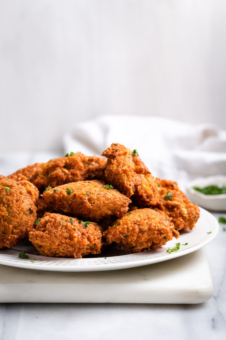 Frituras de Malanga (Malanga Fritters) - A Sassy Spoon®