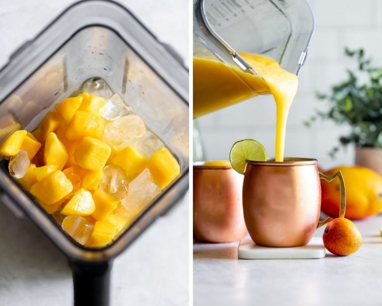 Frozen Mango Moscow Mule Recipe - A Sassy Spoon