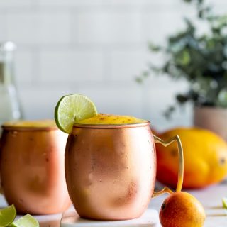 Frozen Mango Moscow Mule Recipe - A Sassy Spoon