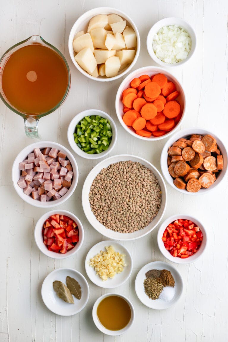 Potaje de Lentejas (Cuban Lentil Soup) - A Sassy Spoon®