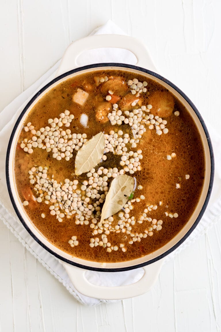 Potaje de Lentejas (Cuban Lentil Soup) - A Sassy Spoon®