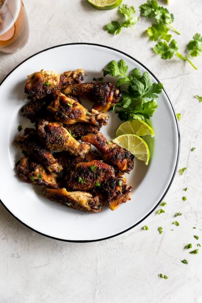 Crispy Baked Mojo Chicken Wings - A Sassy Spoon