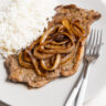 Bistec de Palomilla (Cuban Steak and Onions) - A Sassy Spoon