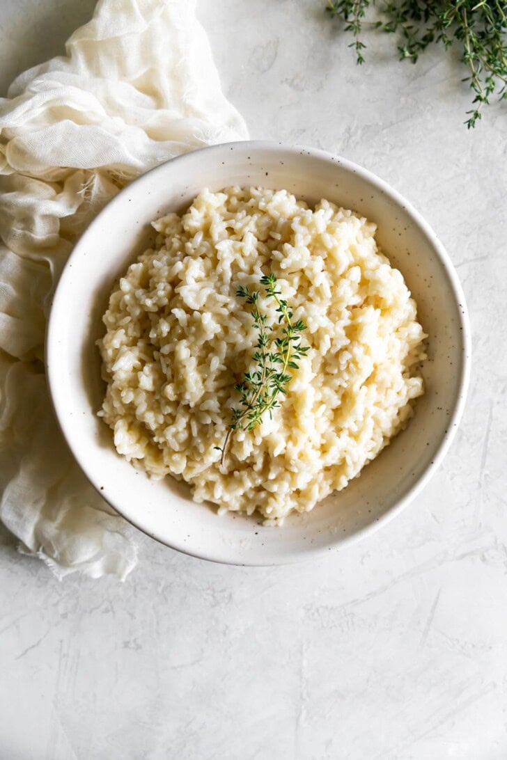 Easy & Creamy Parmesan Risotto Recipe - A Sassy Spoon
