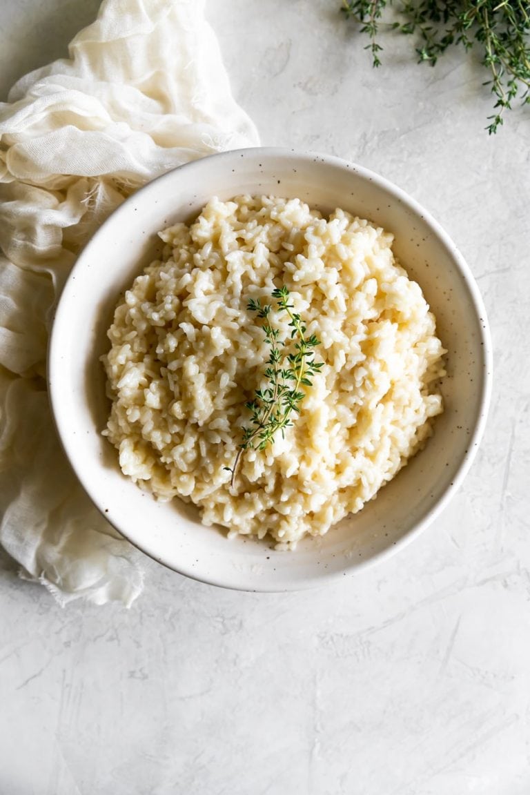 Easy & Creamy Parmesan Risotto Recipe - A Sassy Spoon