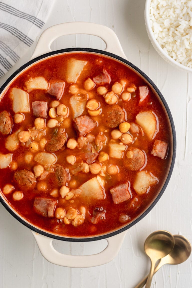 Potaje de Garbanzo (Cuban Chickpea Stew) - A Sassy Spoon