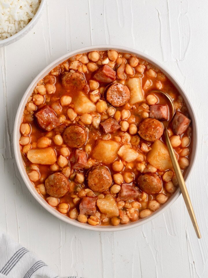 Potaje de Garbanzo (Cuban Chickpea Stew) - A Sassy Spoon