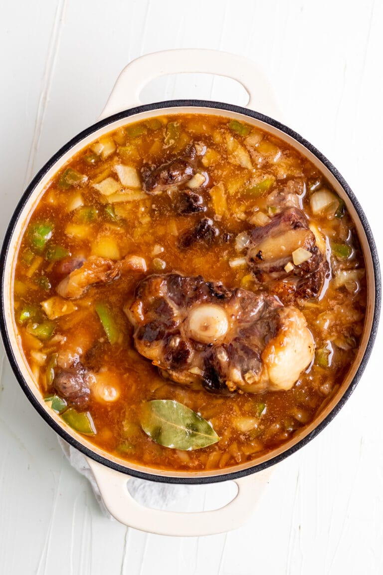 Tender & Juicy Rabo Encendido (Cuban Oxtail Stew) - A Sassy Spoon
