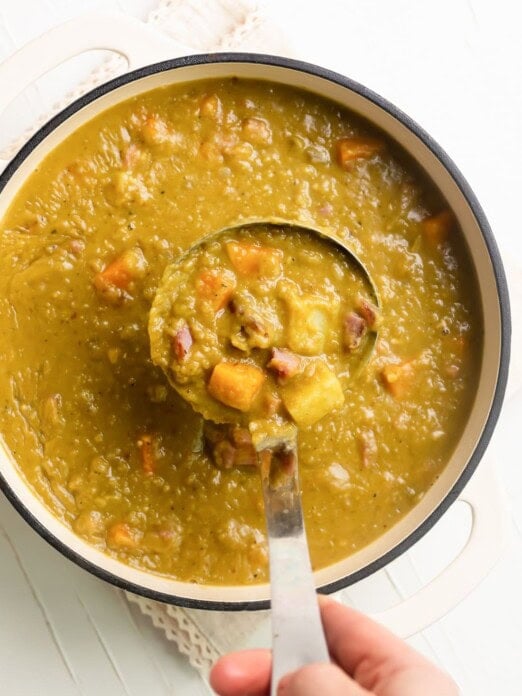 Sopa de Chicharos (Cuban Split Pea Soup) - A Sassy Spoon