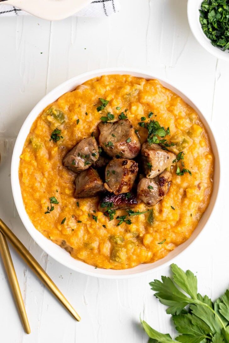 Tamal en Cazuela (Cuban Tamal Casserole) - A Sassy Spoon