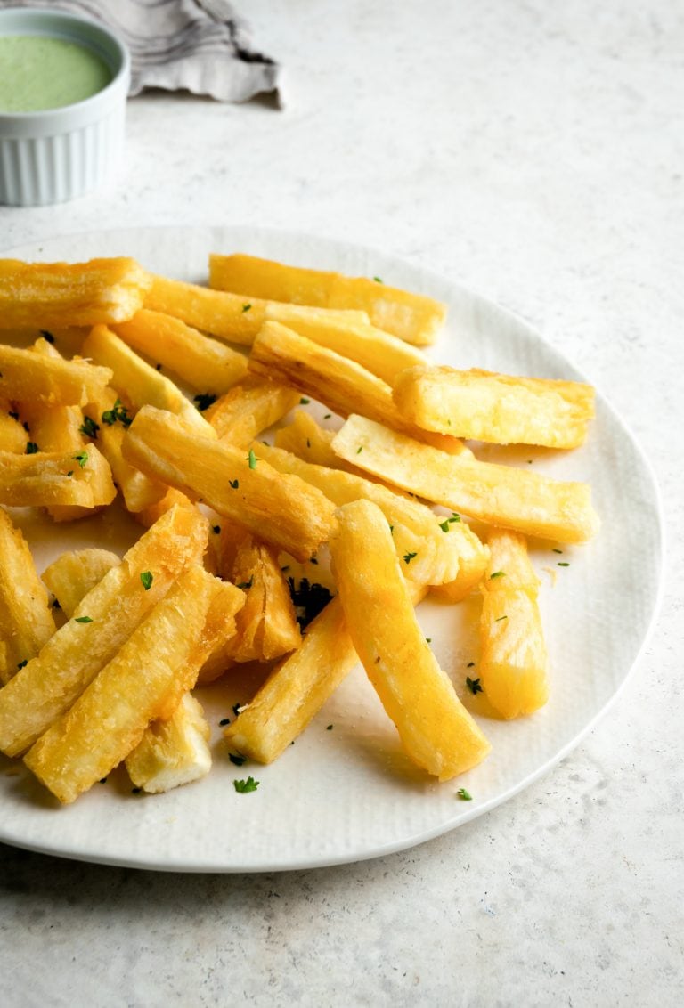 Yuca Frita (Fried Yuca / Yuca Fries) - A Sassy Spoon